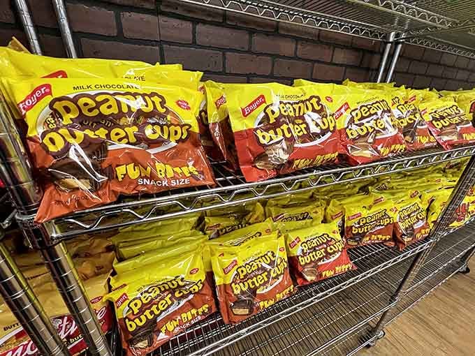 Those bright yellow packages contain peanut butter perfection that'll make you question every other candy choice.