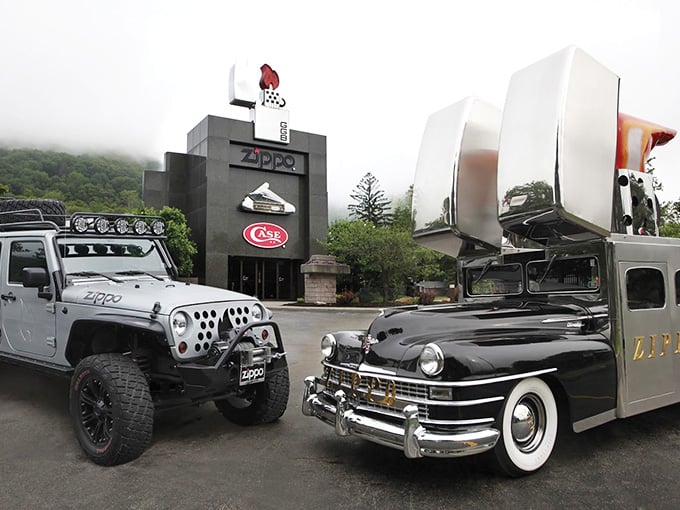 The Zippo museum celebrates Bradford's most famous export, proving small towns can make a global impact one lighter at a time.