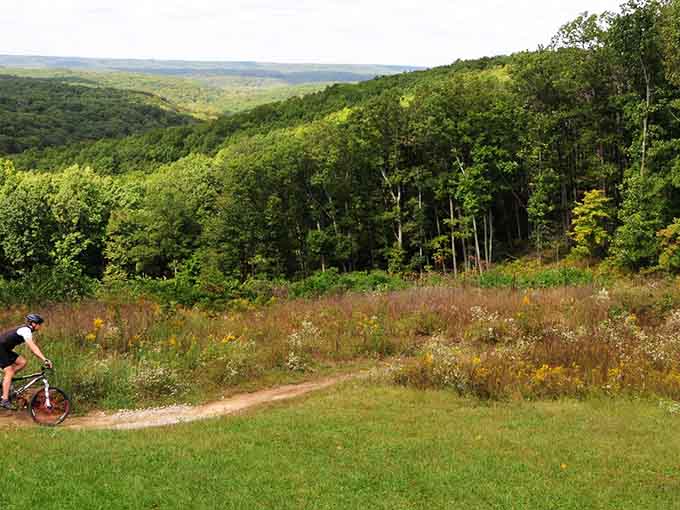 Two wheels, endless trails, and views that'll make your Instagram followers seriously question your location tags.