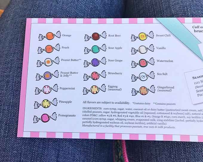 When the menu looks like a watercolor painting, you know the decision-making process just got deliciously complicated.