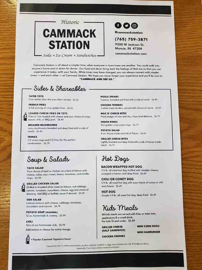 This menu proves that sometimes the best things in life are simple, delicious, and served with a side of nostalgia.