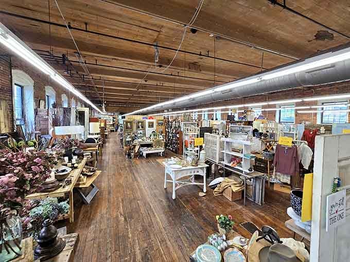 Endless aisles of possibilities stretch before you like a time traveler's dream come true.