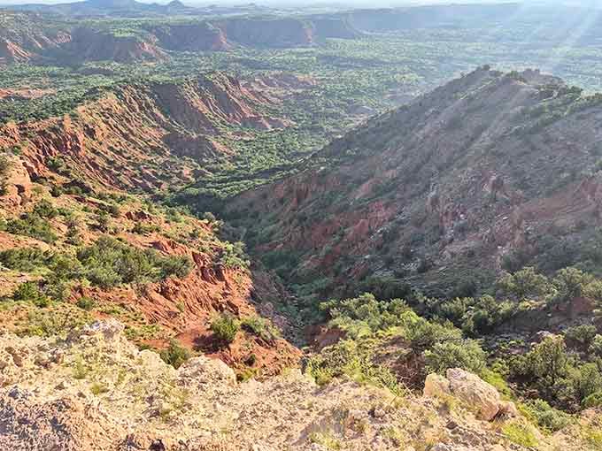 The view from Haynes Ridge proves Texas has more layers than your aunt's famous seven-layer dip.