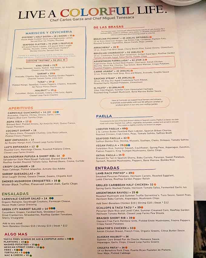 This menu reads like a greatest hits album of Latin cuisine, and every track is an absolute banger.