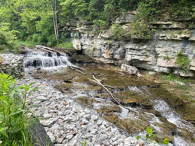 This waterfall proves Kentucky doesn't need to shout to impress, just let the rocks do the talking.