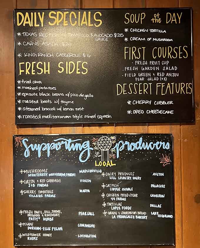 Daily specials that change regularly mean there's always a delicious reason to come back for more.