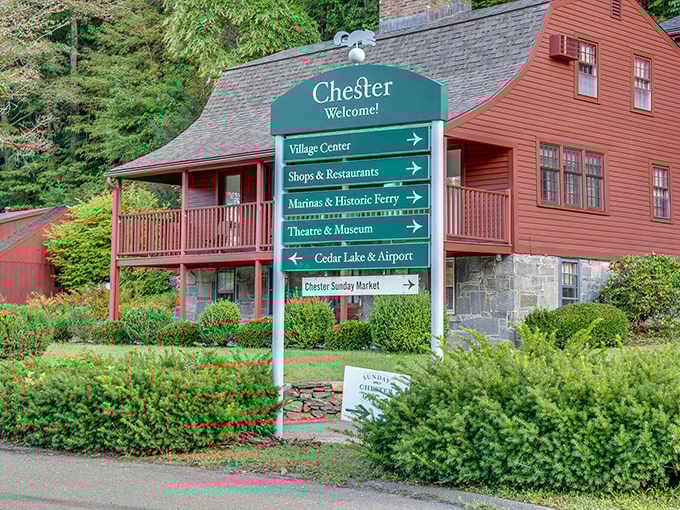 When a town puts up a welcome sign this friendly, you know they mean it sincerely.