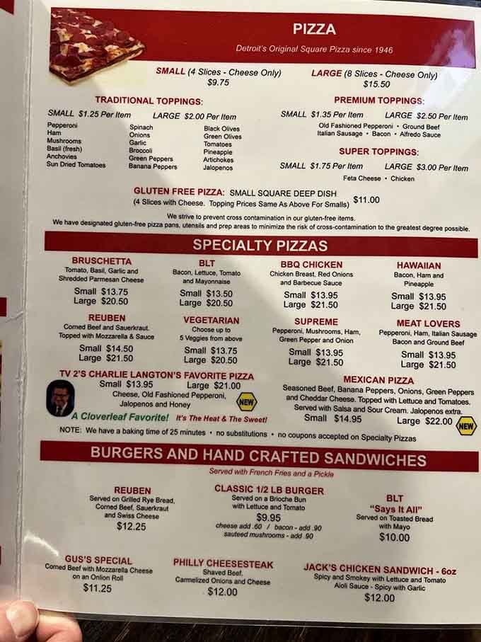 Detroit's original square pizza since 1946 &ndash; because some things were perfected long before food trends became a thing.