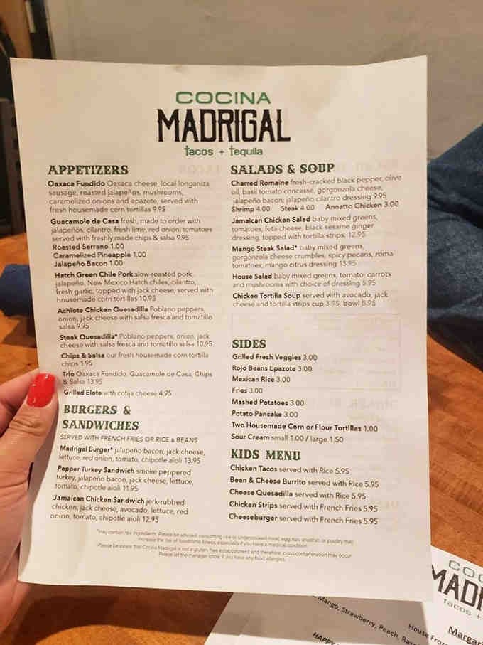 A menu that reads like a love letter to authentic Mexican cuisine, with options for every craving.
