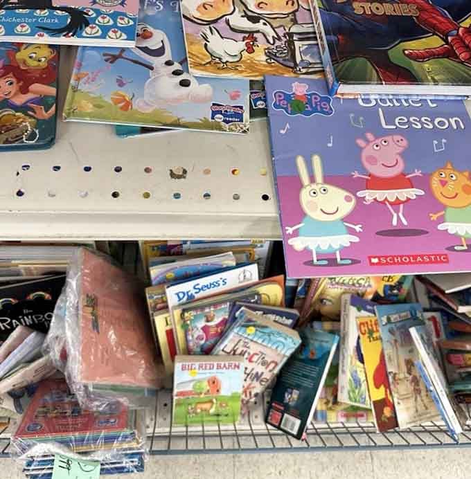 From Peppa Pig to classic tales, this book section proves that great stories deserve multiple readers and second chances.