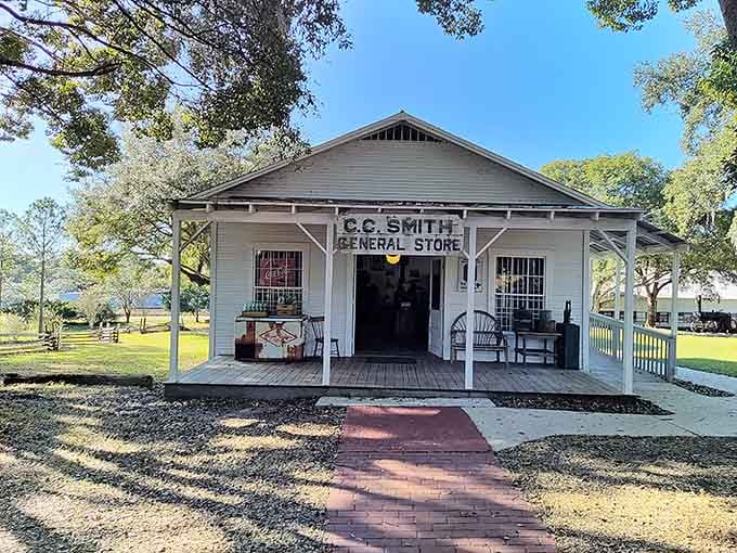 The C.C. Smith General Store stands ready to transport you straight back to Florida's frontier days.