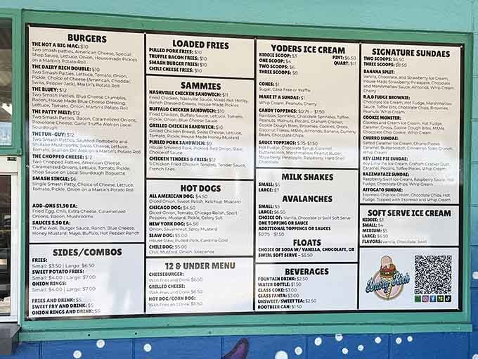 This menu has more options than your streaming services, and everything actually delivers on its promise.