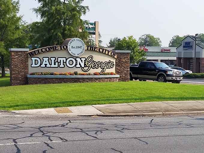 This welcoming sign isn't just for show; it's an invitation to a lifestyle your bank account will actually appreciate.