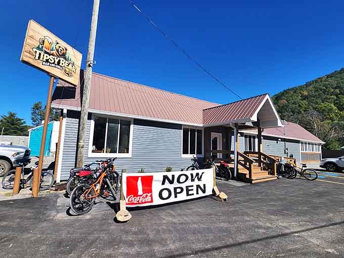 Tipsy Bear stands ready to fuel your next adventure, because even outdoor enthusiasts need their creature comforts.