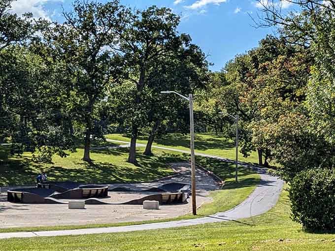 Fairview Park offers the kind of peaceful green space that makes you wonder why you're always so rushed.
