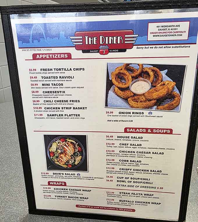 A menu that knows what it does best and refuses to apologize for perfection.