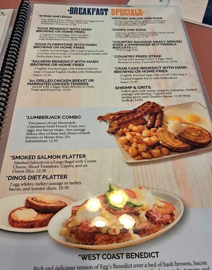 This menu reads like a greatest hits album of breakfast, and every track is a certified banger.