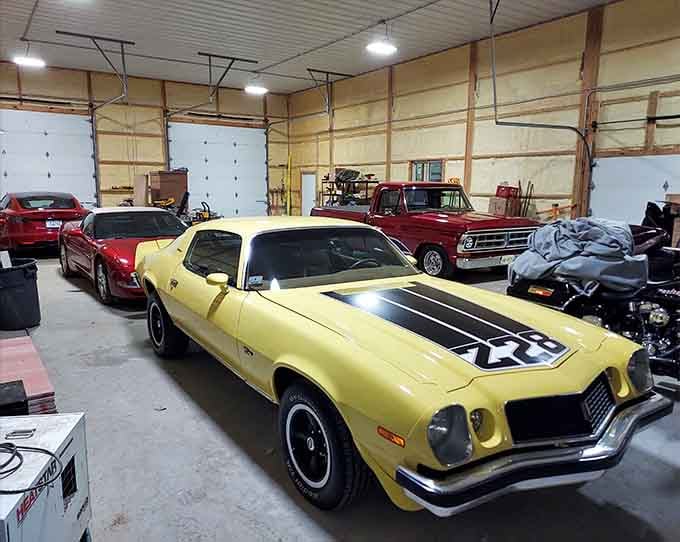 Yellow with black stripes means business, the kind that leaves rubber on pavement and grins on faces.