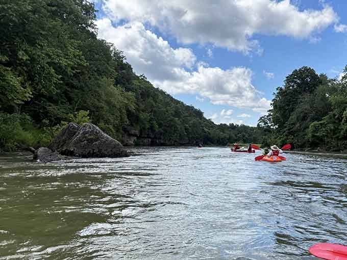 When adventure calls, this is where you answer&mdash;canoes, kayaks, and memories waiting to launch into crystal-clear Ozark waters.