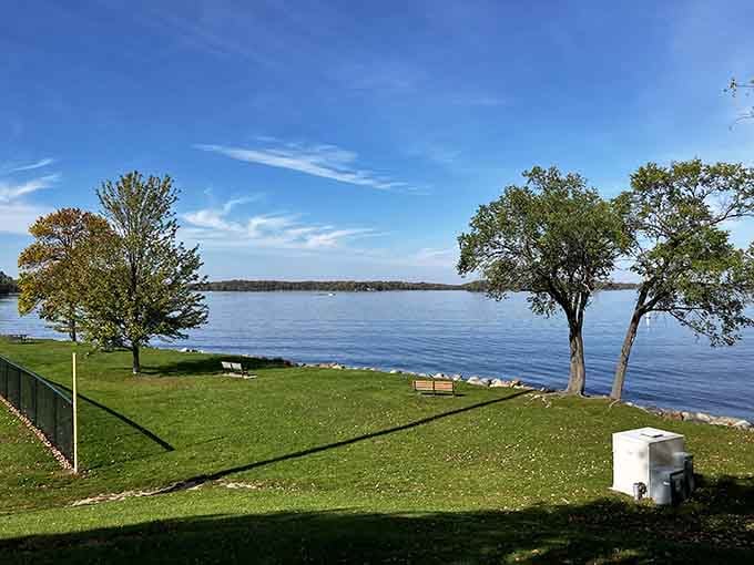 The Commons offers front-row seats to Lake Minnetonka's daily show, and the admission price is absolutely perfect: free.