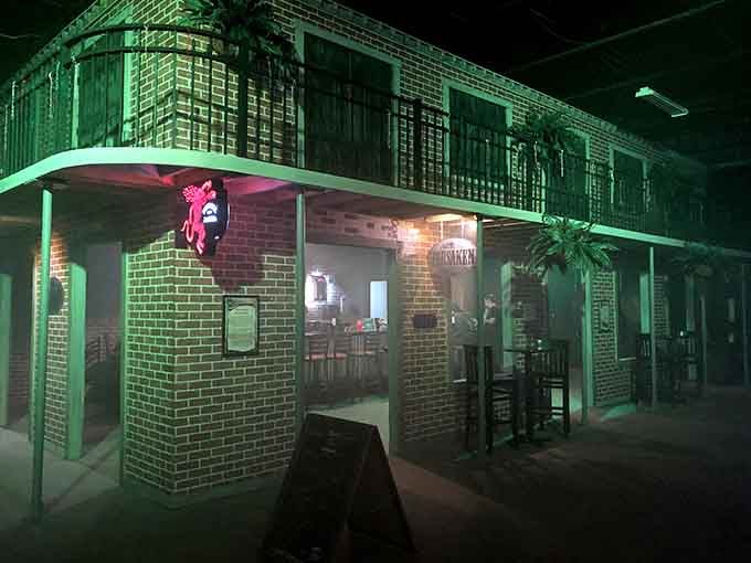 That eerie green glow means either aliens have landed or you're about to regret every life choice.