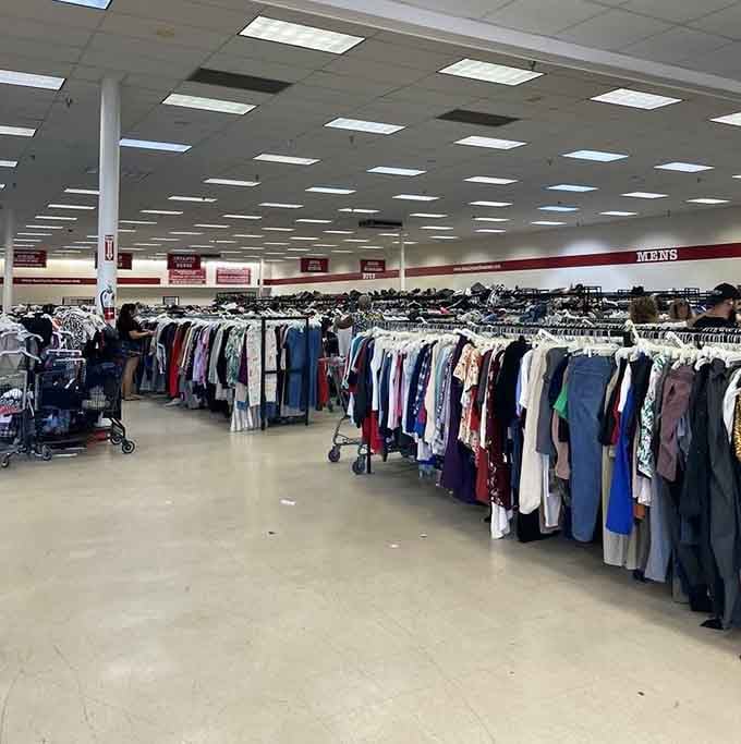 These endless clothing racks stretch farther than your retirement savings, and they're infinitely more entertaining to explore.