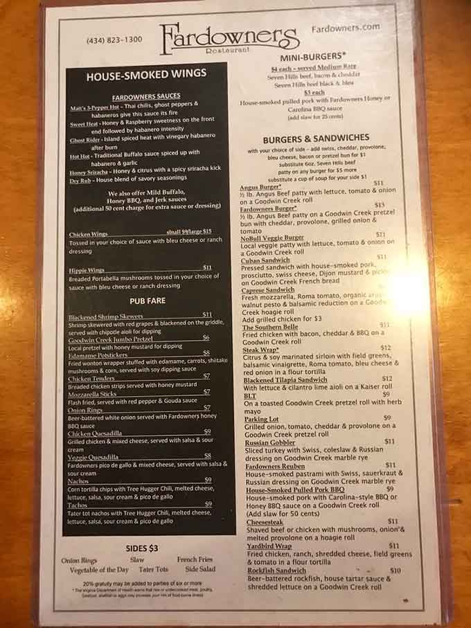 House-smoked wings, Cuban sandwiches, and that legendary pretzel bun burger, this menu reads like a greatest hits album.