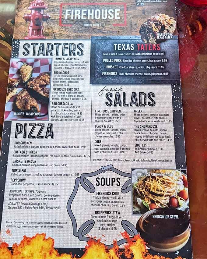 This menu reads like a greatest hits album of American barbecue, with a few unexpected B-sides worth exploring.