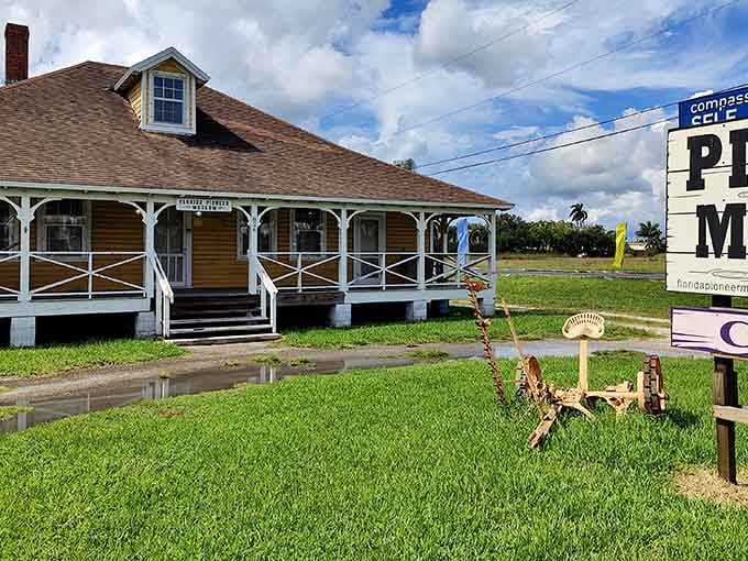 The Florida Pioneer Museum preserves local history in a building that's seen more Florida stories than most history books.