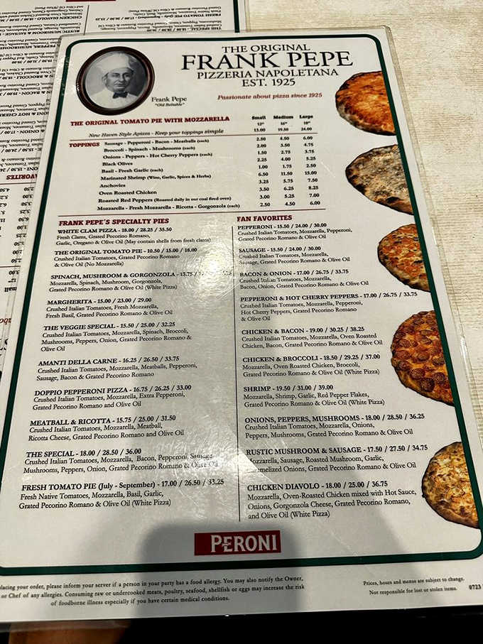 This menu is refreshingly focused, proving that doing a few things brilliantly beats doing everything adequately every single time.