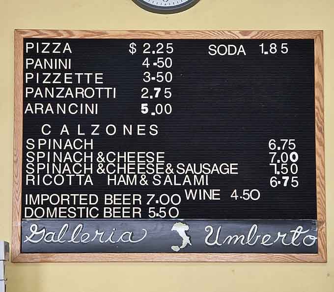 When the menu board looks this simple, you know they've perfected every single item on it.