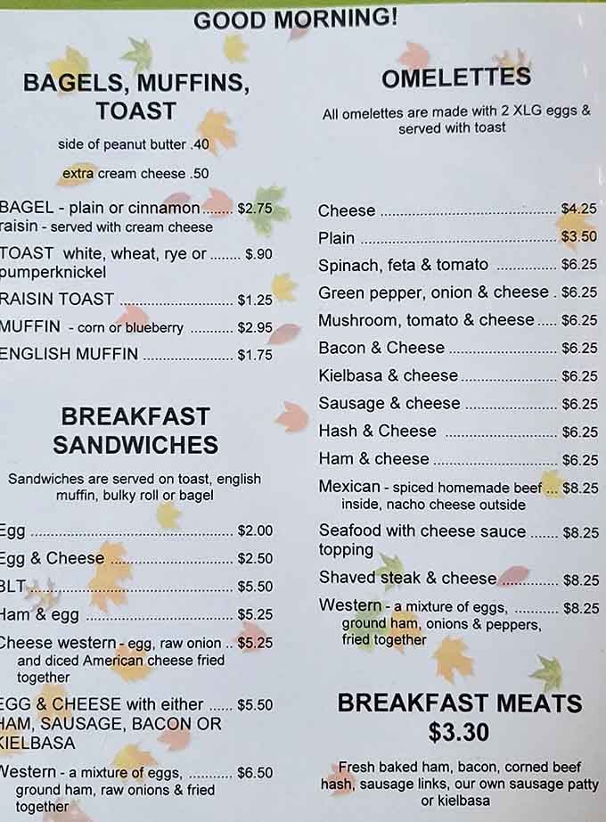 When a menu offers seafood omelets for breakfast, you know you've found people who understand life's true priorities.