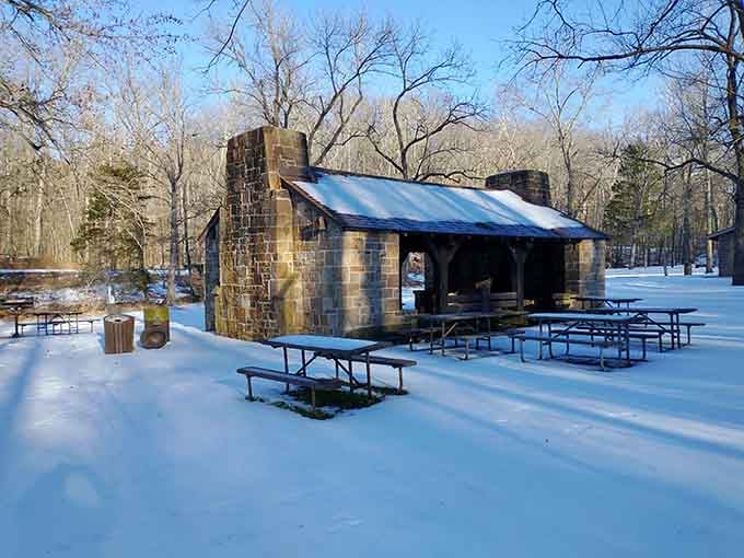 Stone shelters built during the Depression era still stand strong, proving they really don't make things like they used to.