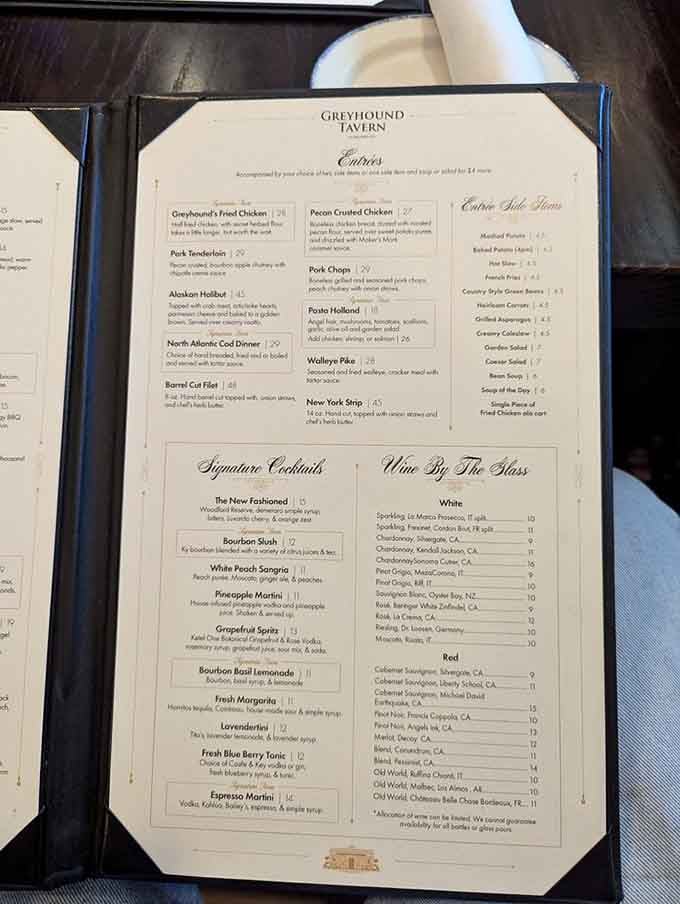 When the menu lists pork tenderloin, they're not kidding around about portion sizes or variety of preparations.