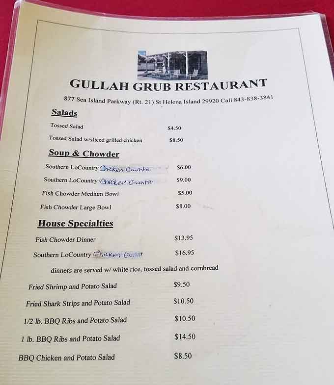 A menu that reads like your grandmother's recipe box, if your grandmother happened to preserve centuries of culinary wisdom and tradition.