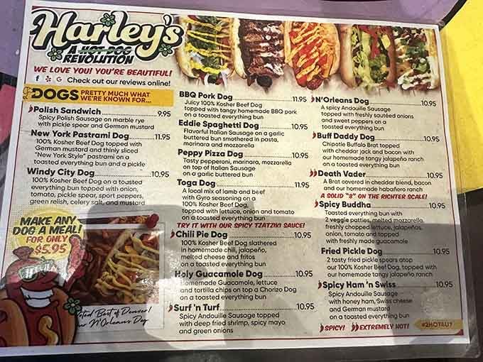 This menu reads like a greatest hits album of flavor combinations you never knew you needed.