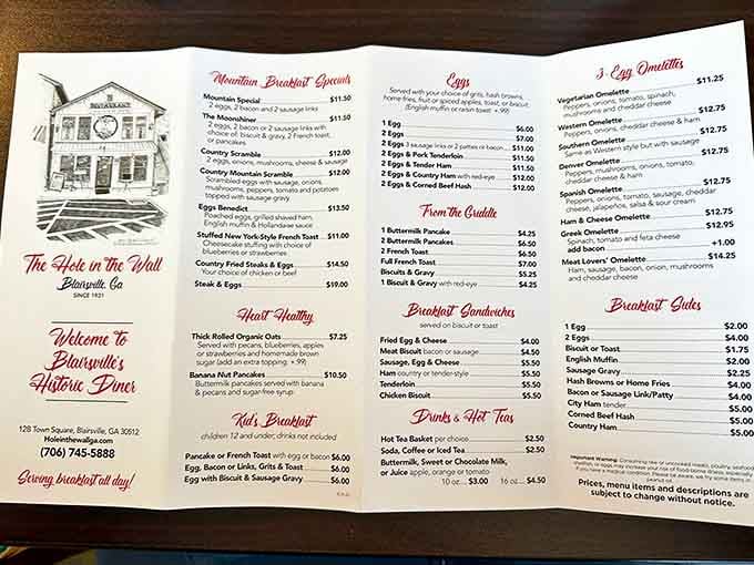 When the menu looks this good on paper, imagine how incredible it tastes on your plate.