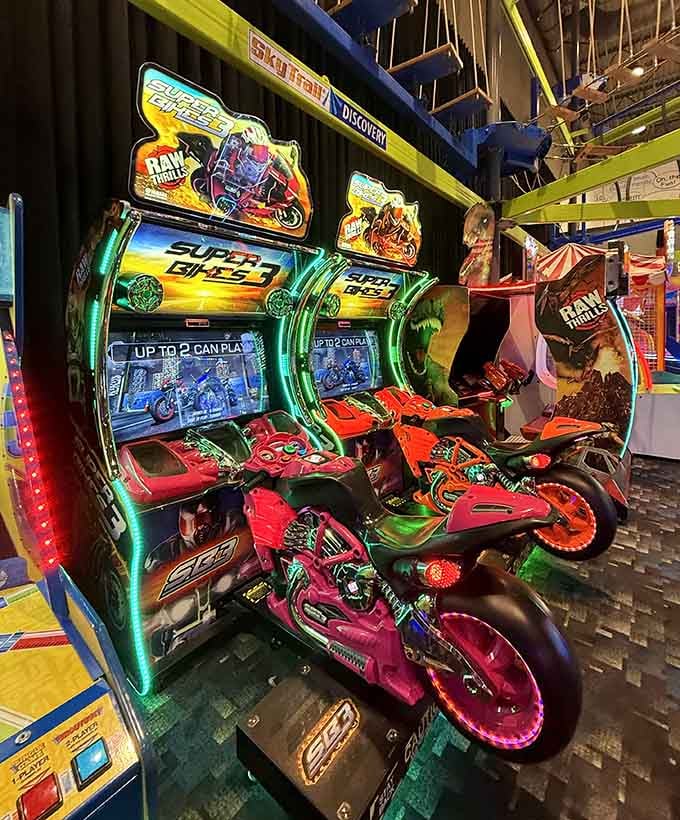 These motorcycle racing simulators let you lean into curves without explaining anything to your insurance agent later.