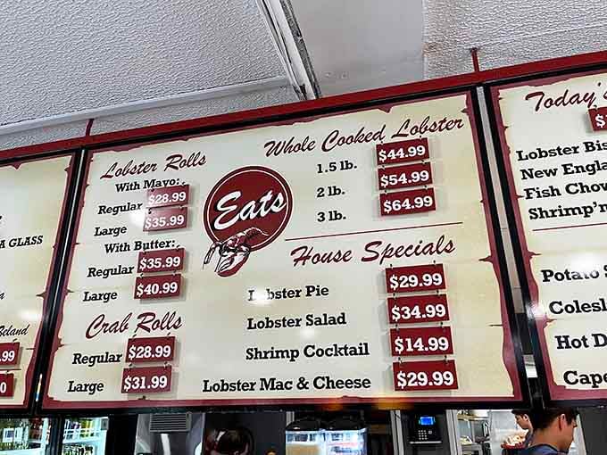 When the menu board lists lobster rolls with mayo AND butter, you've found the promised land, friends.