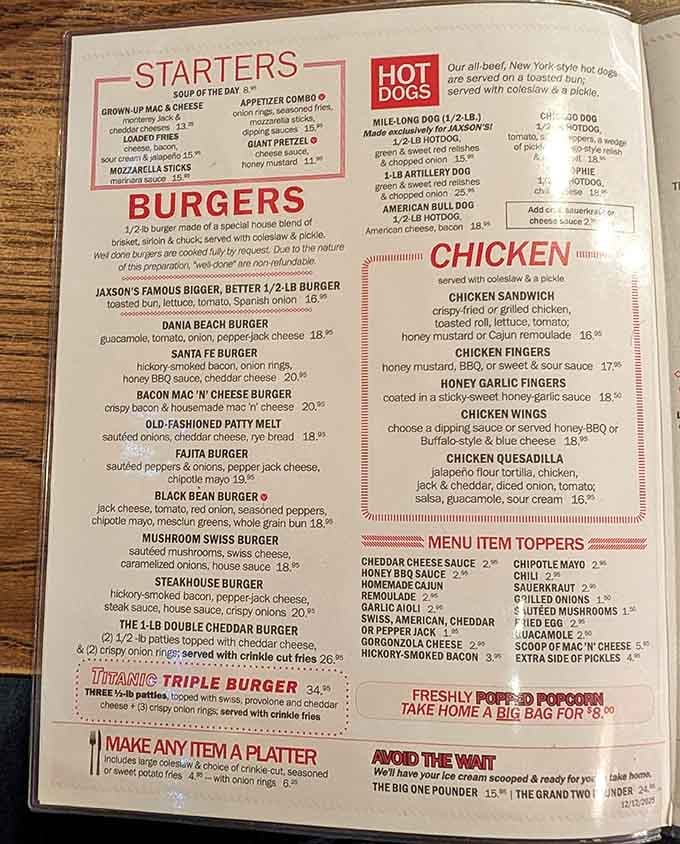 The menu reads like a greatest hits album of American comfort food, no skips allowed.