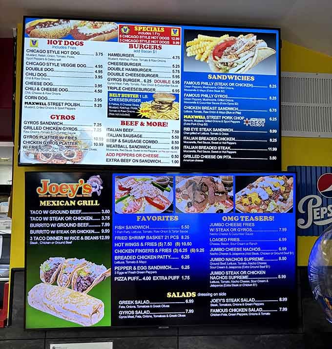 This menu offers more variety than your streaming queue, and everything actually delivers on its promise.