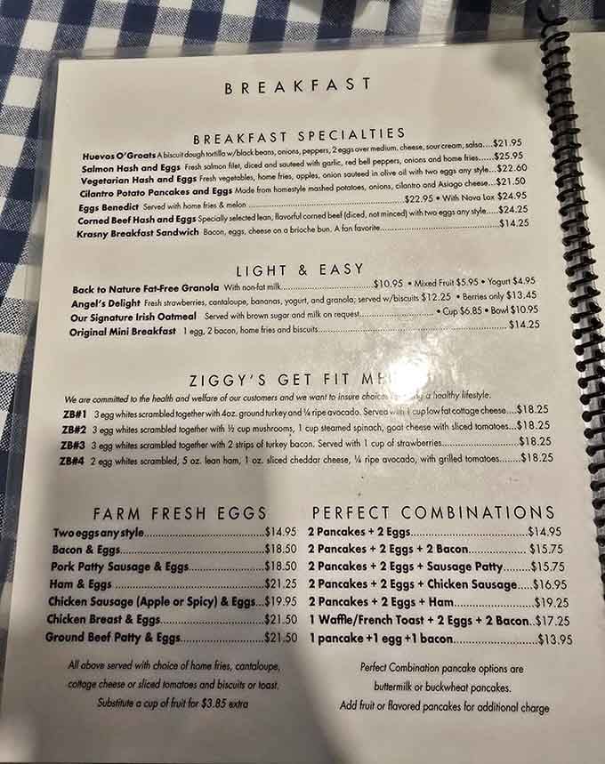 This menu reads like a greatest hits album of breakfast, with creative twists that'll make you reconsider everything.