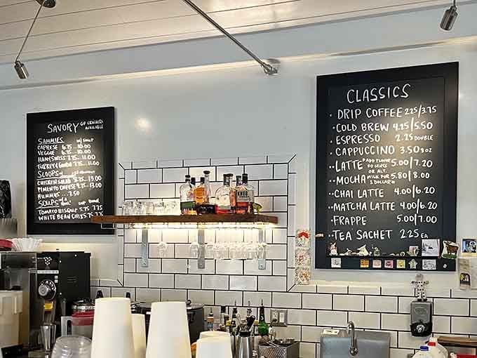 Handwritten menus have a charm that no digital screen can replicate, like getting a personal note from a friend.