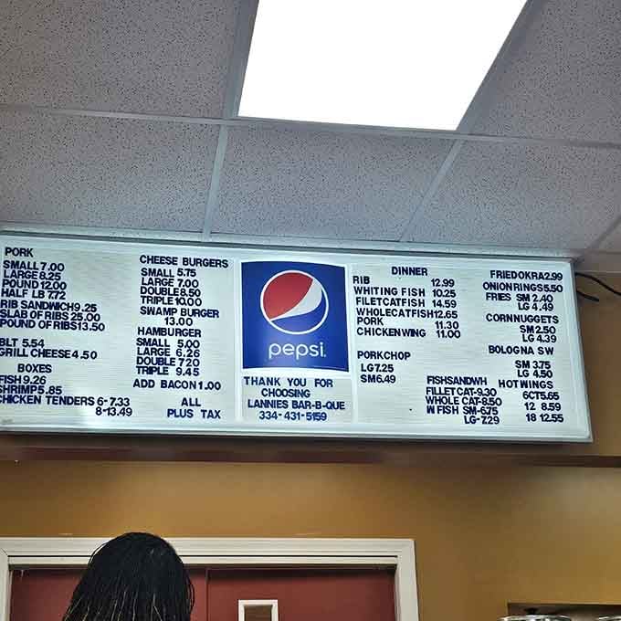 When the menu board becomes your roadmap to happiness, you know you've arrived at the right destination.