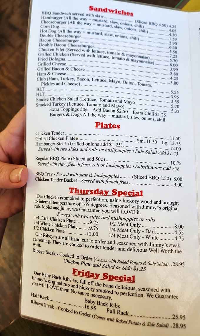 When your menu needs this many options, you know the kitchen's been perfecting recipes for a very long time.