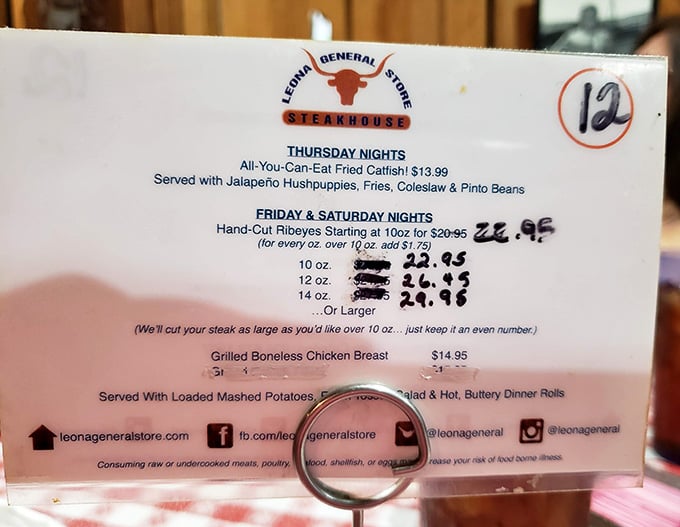 Thursday catfish, Friday ribeyes&mdash;this simple menu proves that doing a few things brilliantly beats mediocrity every single time.