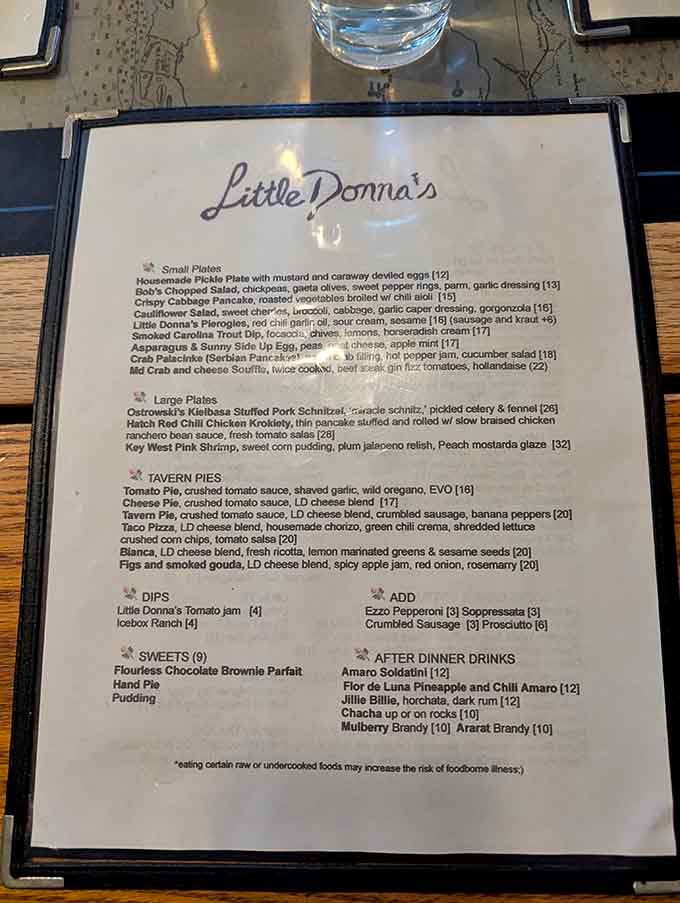 This menu reads like a love letter to creative comfort food, with dishes that'll make your taste buds stand up and applaud.