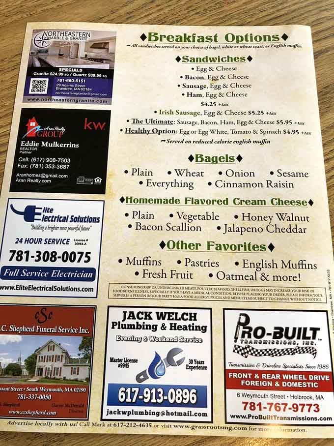 A menu that offers everything from healthy options to "The Ultimate" &ndash; because sometimes you need breakfast with an attitude.