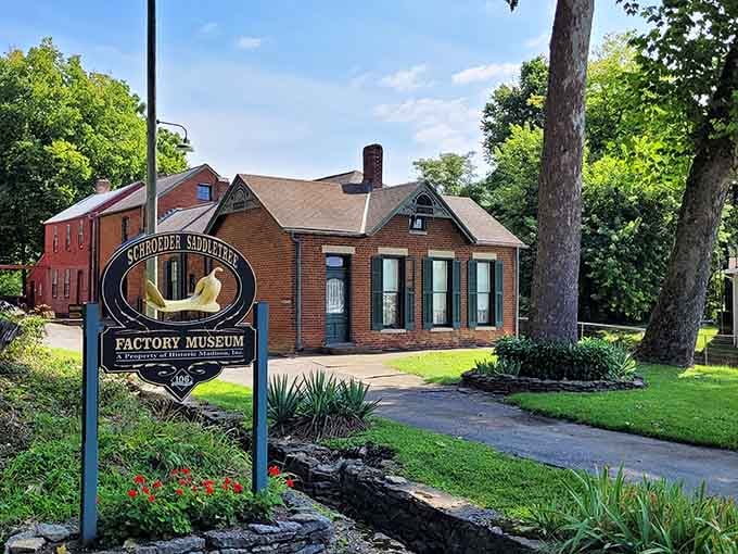The Schroeder Saddletree Factory Museum stands ready to share stories older than your favorite pair of jeans.
