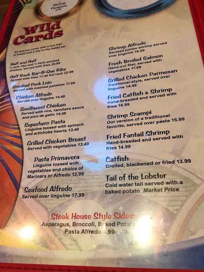 When the menu arrives, you realize this isn't just dinner, it's choosing your own culinary adventure story.